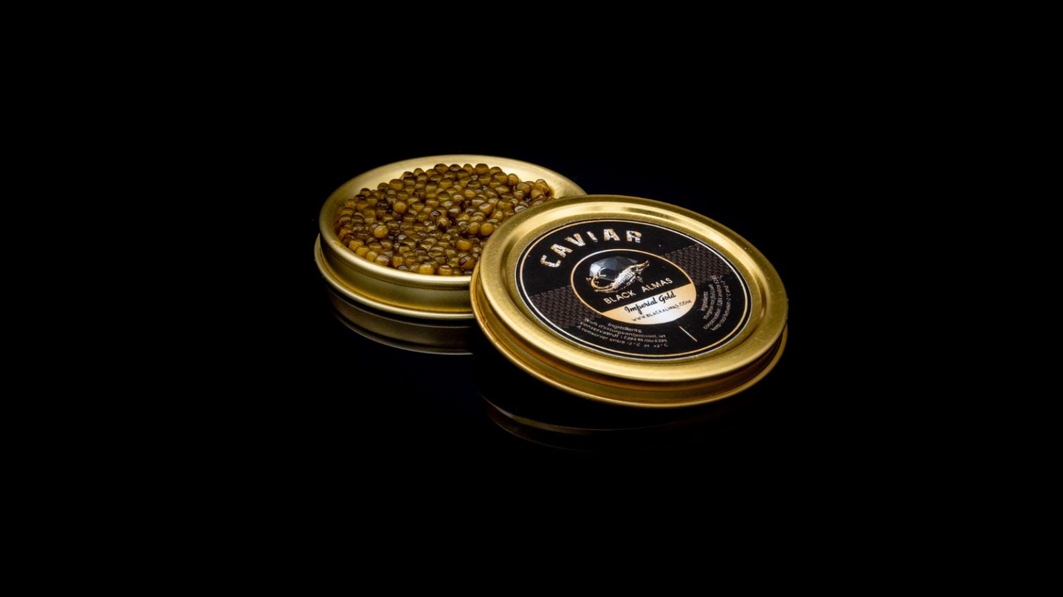 Caviar Imperial Gold pas cher | Grand choix de caviar chez Black almas